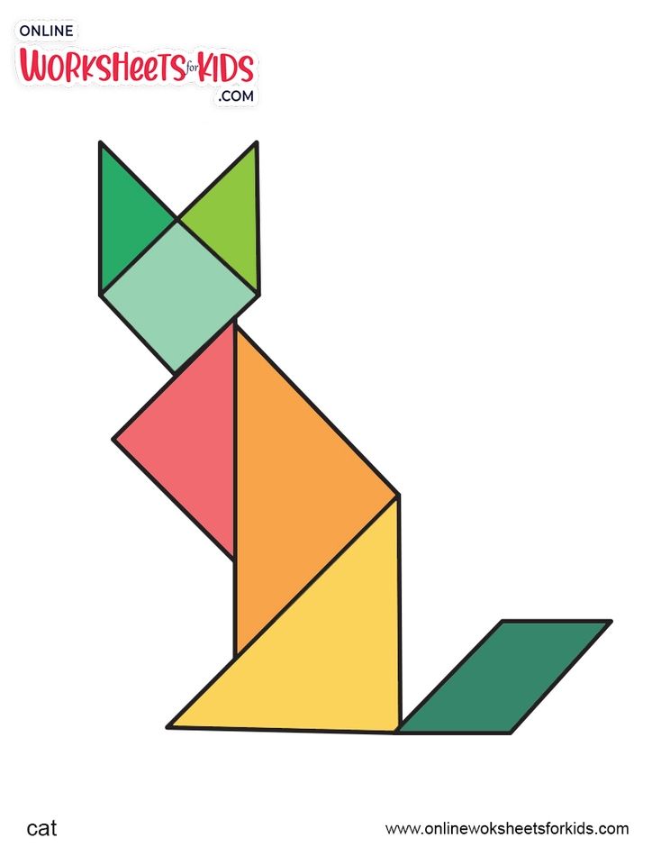 Tangram Worksheets Tangram Worksheets