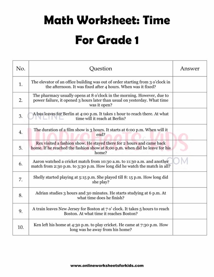 Time Word Problems Worksheets Grade Elapsed Time Worksheets Activities