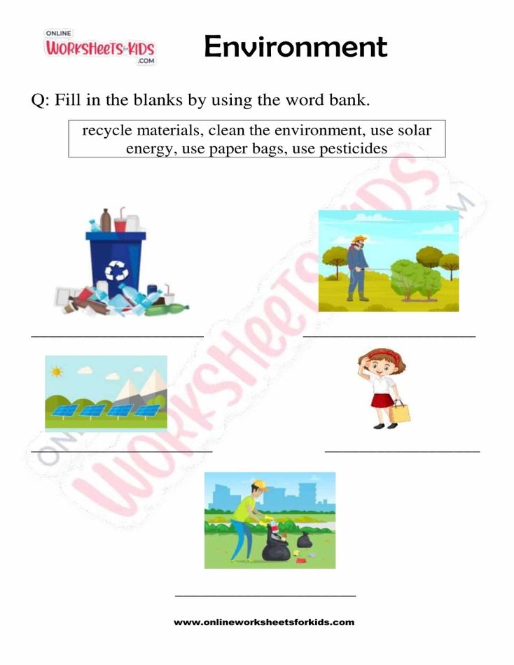 Caring For The Environment Worksheet Free Environment Worksheet,