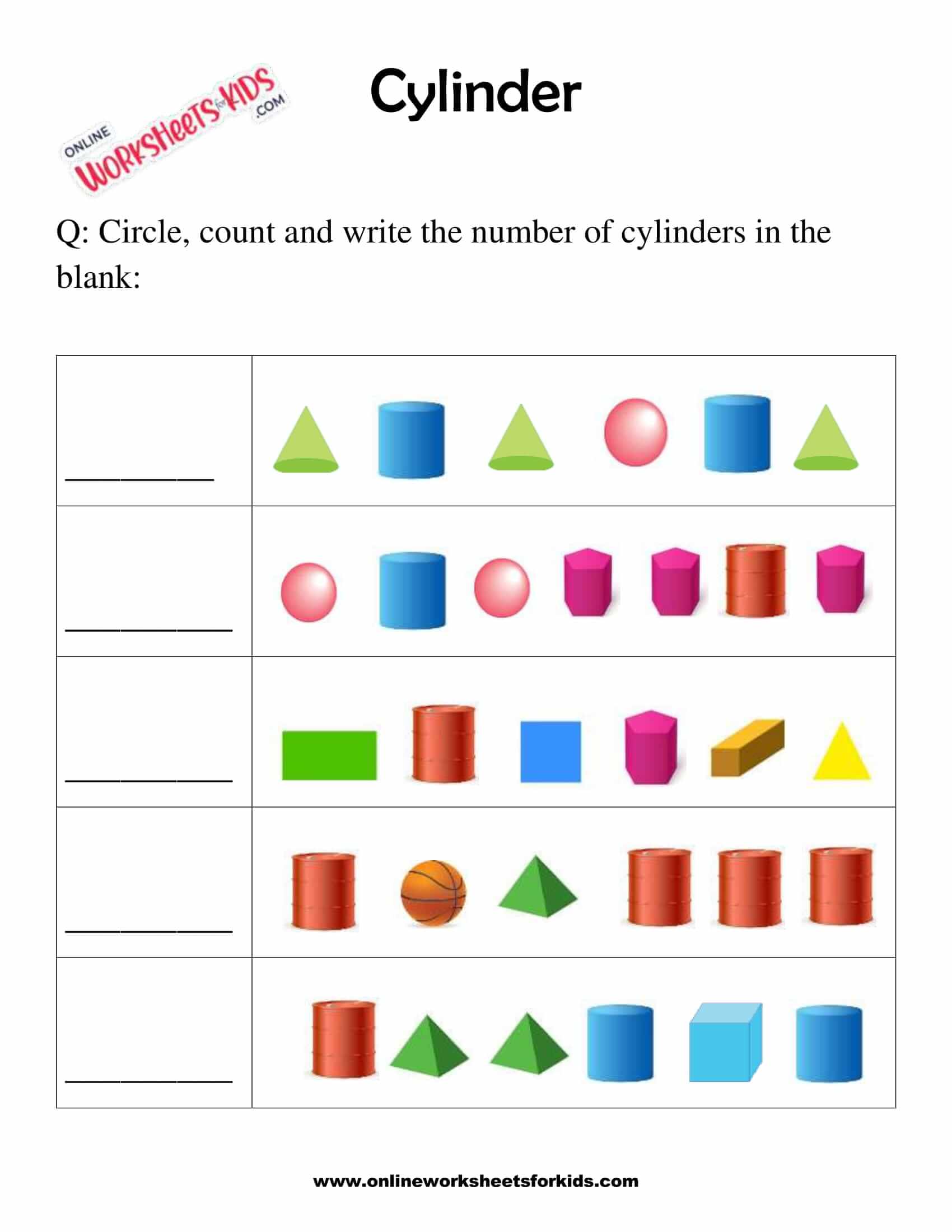 Cylinder Shape Worksheet Teacher Made Twinkl - vrogue.co