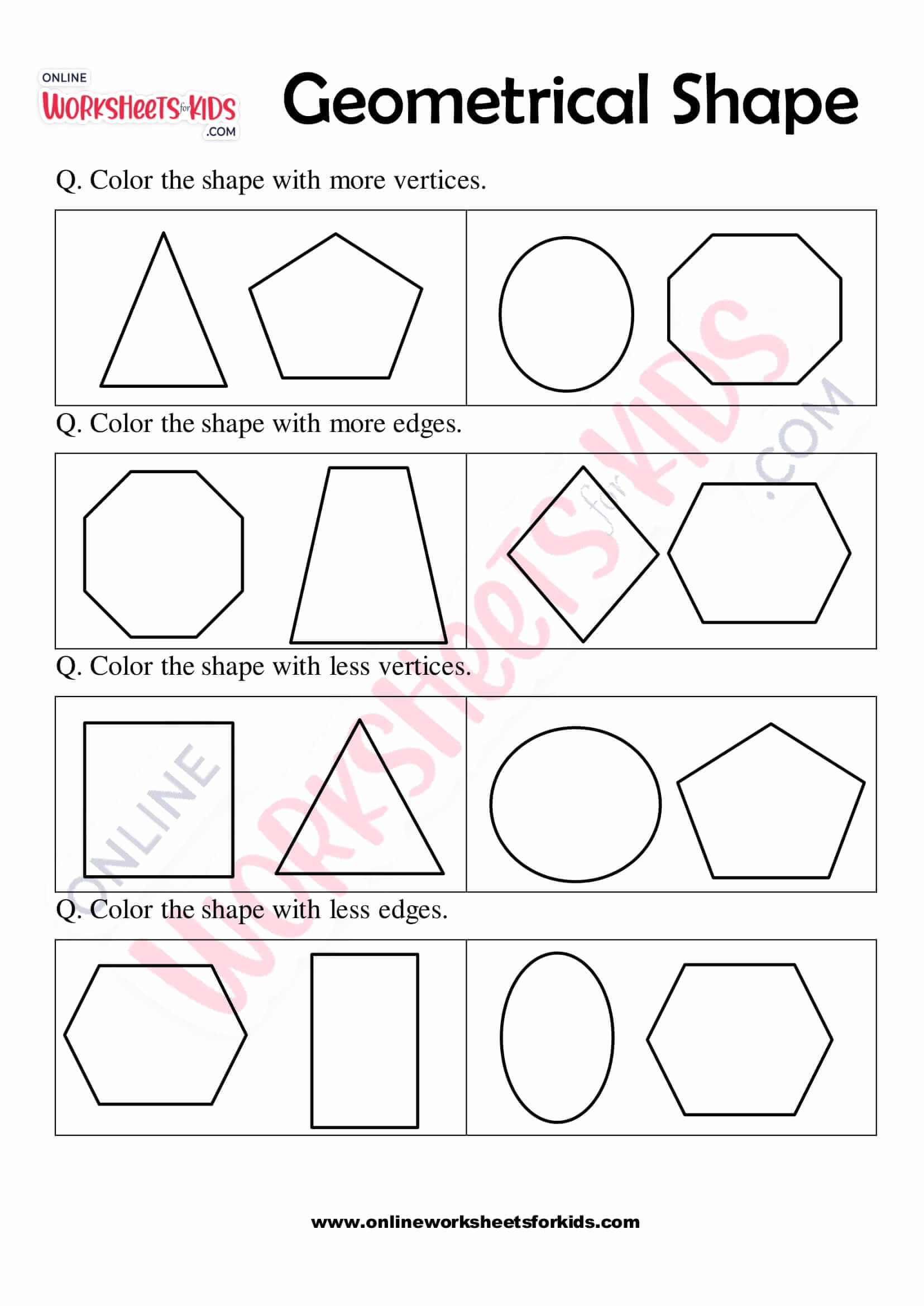 Geometrical Shapes 09