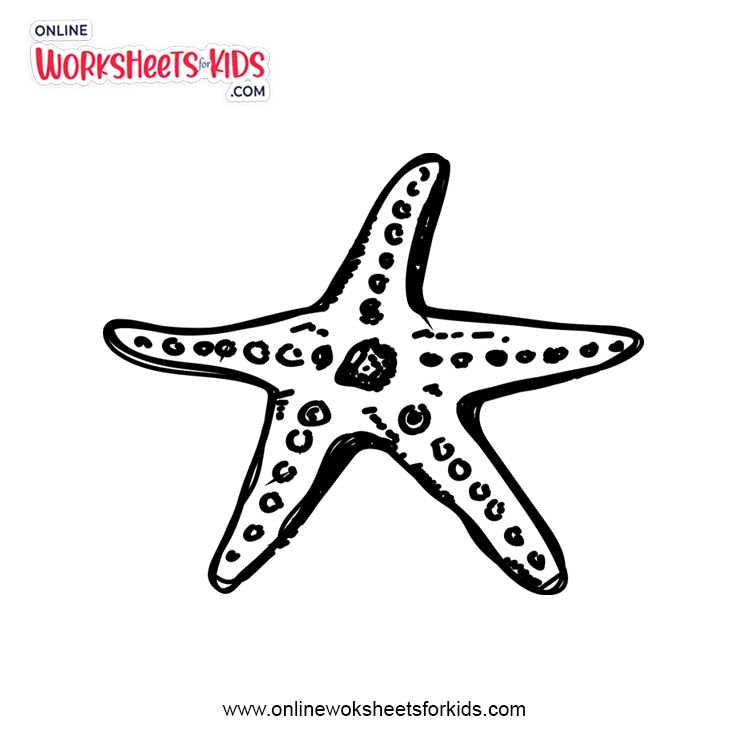 Star Fish Coloring