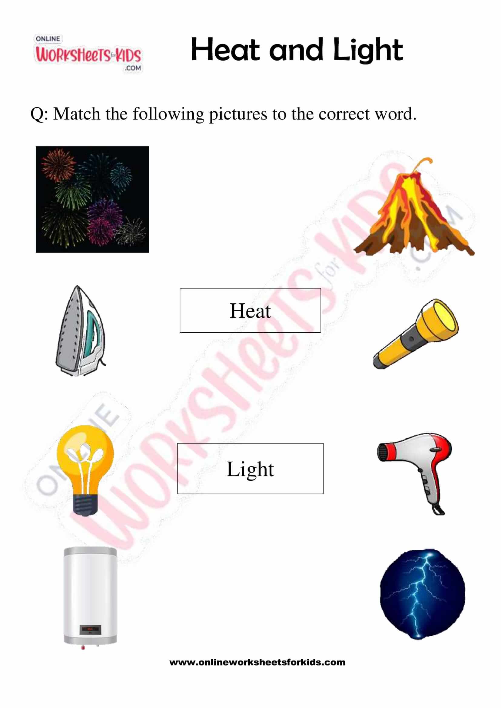 Sources Of Heat And Light